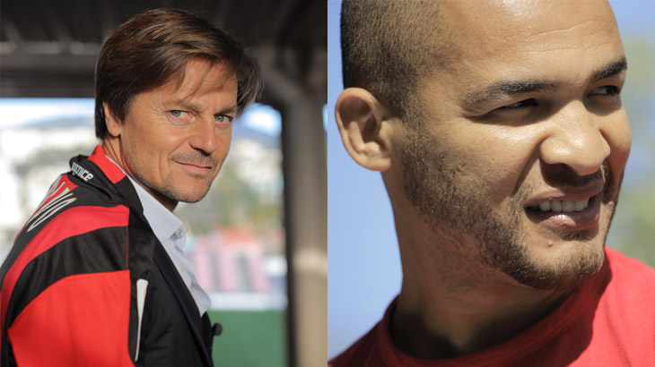 Daniel Bravo et Everson en dédicace | Nice - Lyon