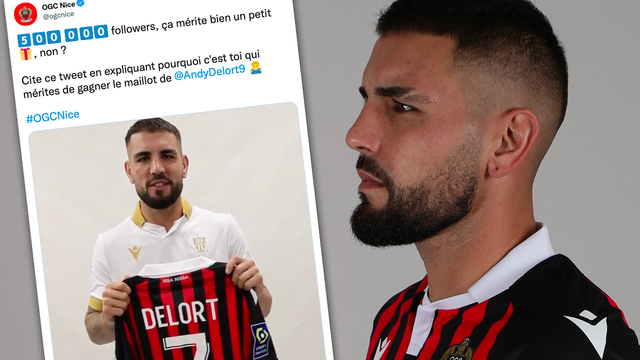 Andy Delort vous fait gagner son maillot ! | Concours